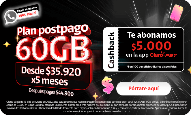 Claro Colombia | Ofertas de celulares y planes